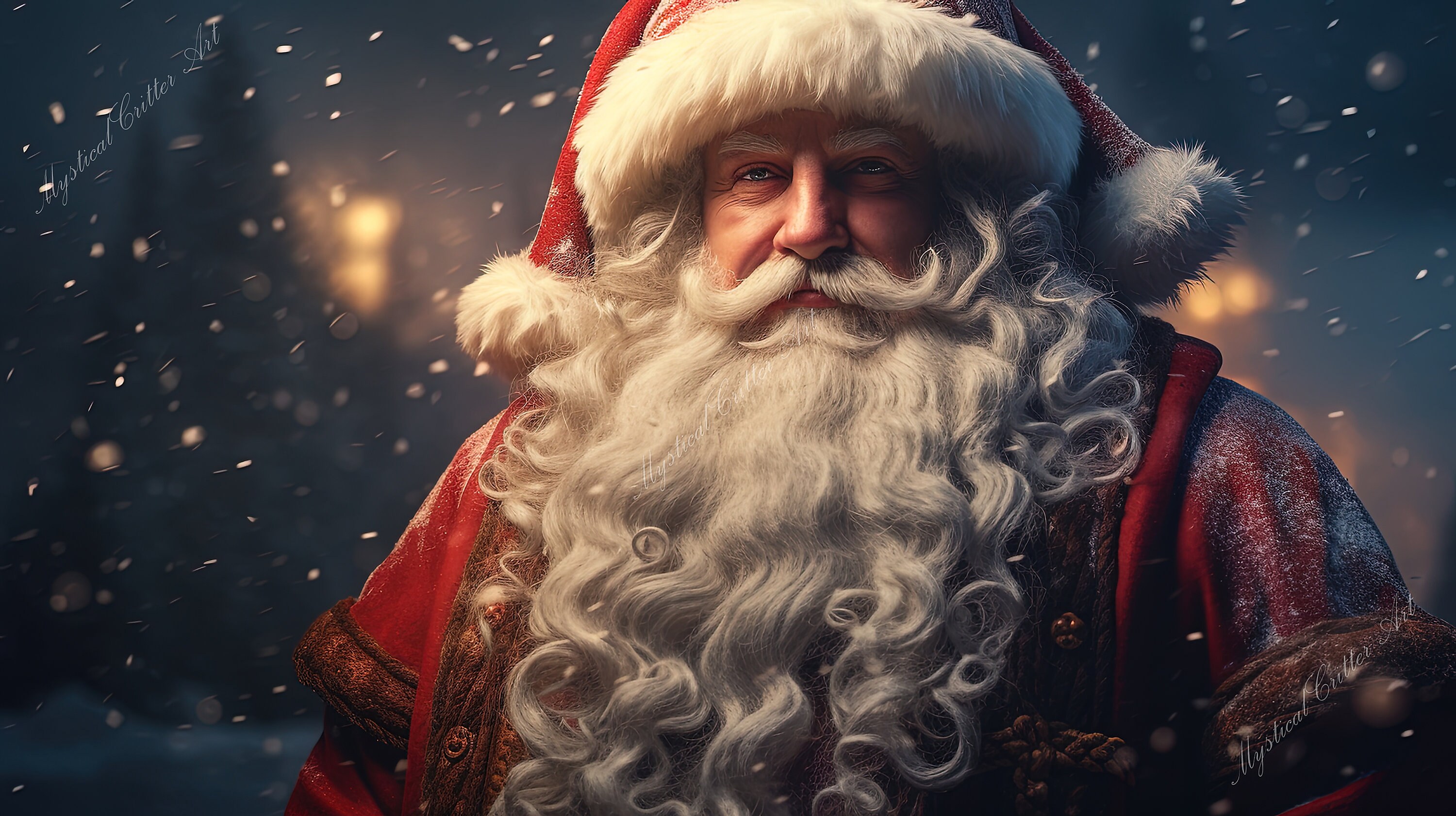 Santa Claus Desktop Wallpapers, Festive Computer Backgrounds for ...