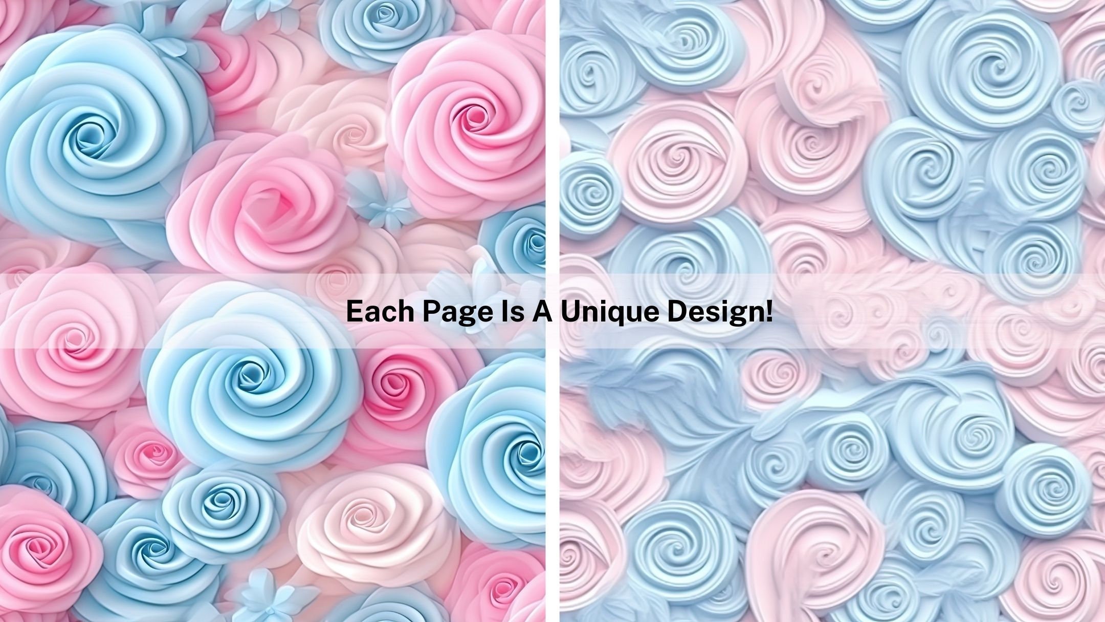 Pastel Frosting Digital Paper Seamless Pattern Backgrounds - Etsy
