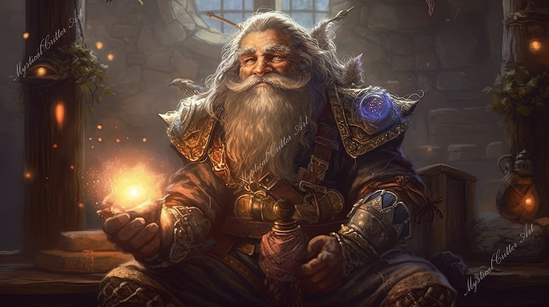 5 World of Warcraft Dwarf Inspired Digital Images, Desktop Background ...