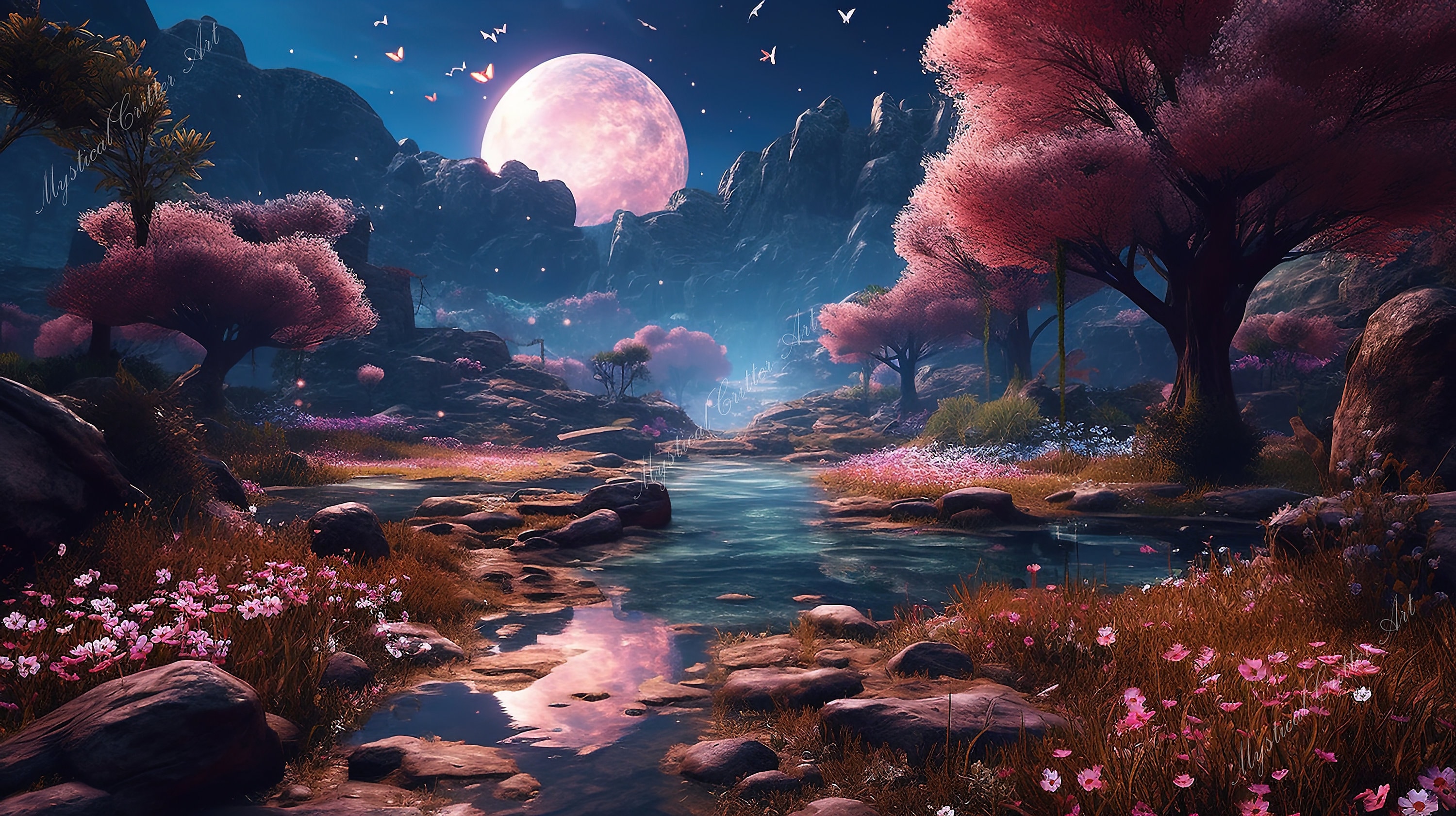Magical Backgrounds Vol. 6 Fantasy Computer Wallpaper, Landscape ...