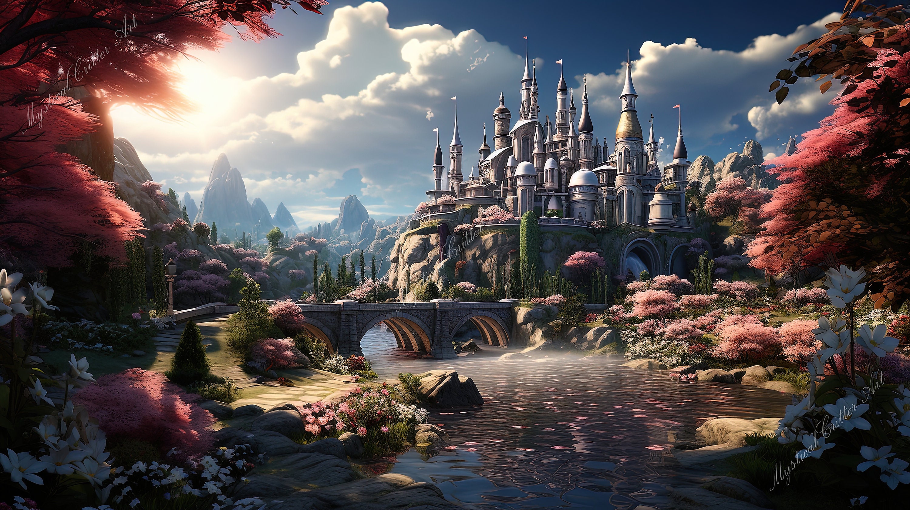 Fairytale Backgrounds Vol. 2 - Landscape Computer Wallpaper, Landscape ...