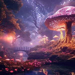 5 Magical Backgrounds, Computer Wallpaper, Digital Wallpaper, Desktop ...