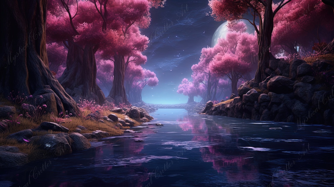 Magical Backgrounds Vol. 8 Landscape Computer Wallpaper, Landscape ...