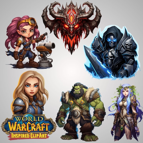 World of Warcraft Svg - Etsy