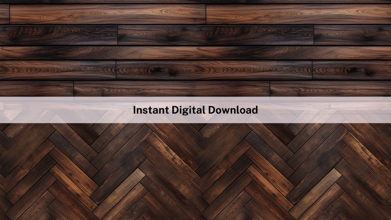 Seamless Dark Wood Texture Digital Paper Rustic Wood Plank - Etsy