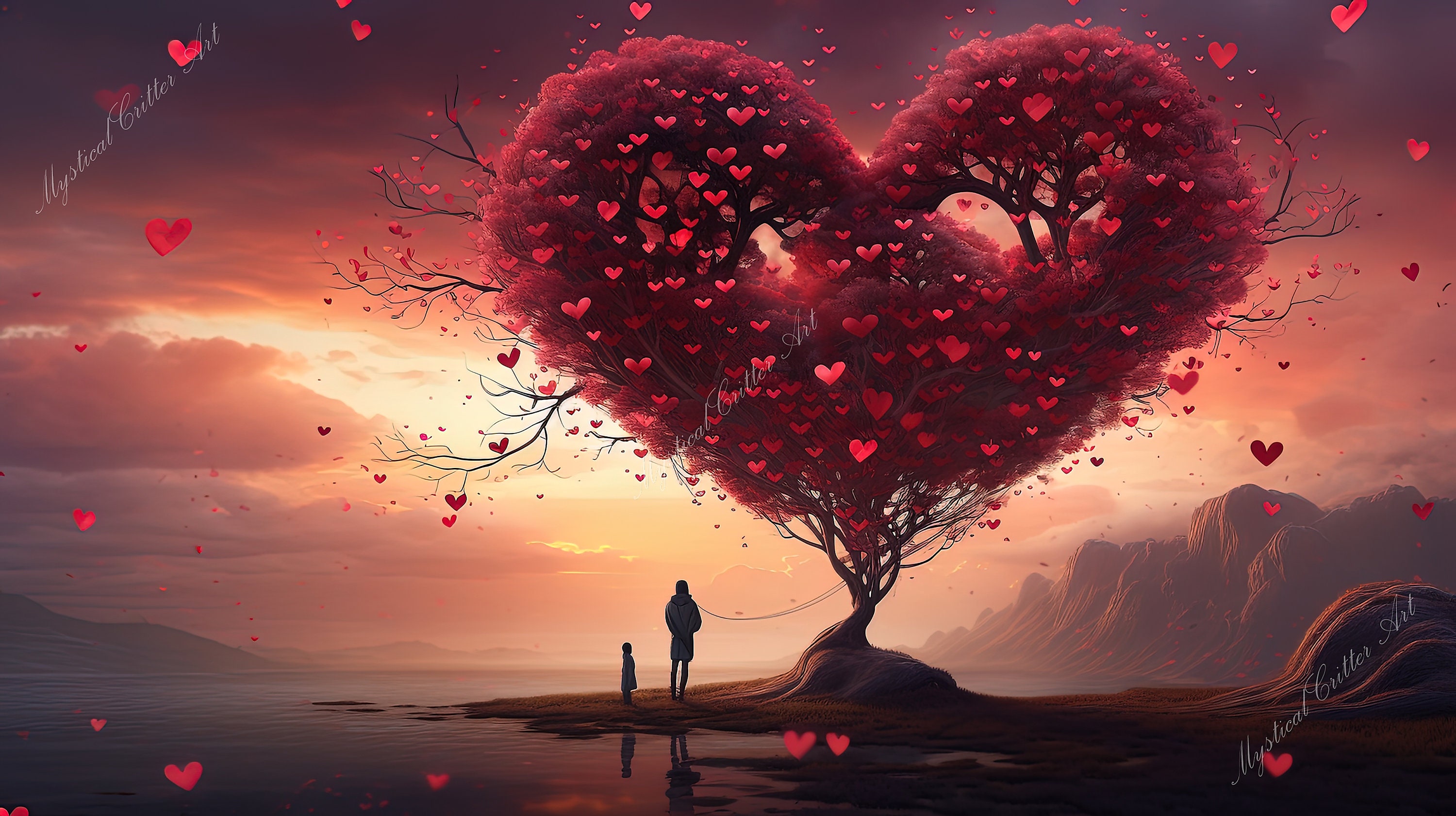 Fantasy Heart Desktop Wallpapers, Fantasy Heart Computer Backgrounds ...
