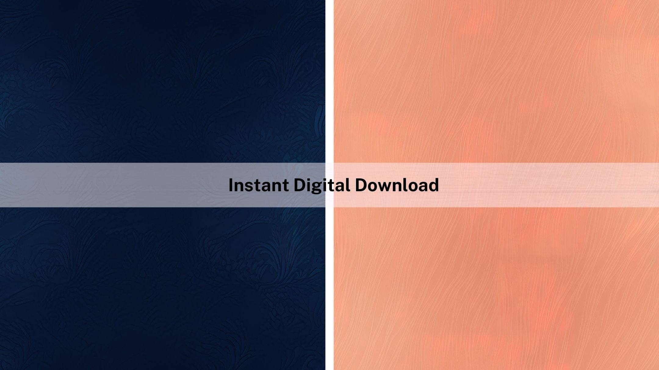 Peach and Blue Digital Paper Seamless Pattern Backgrounds - Etsy