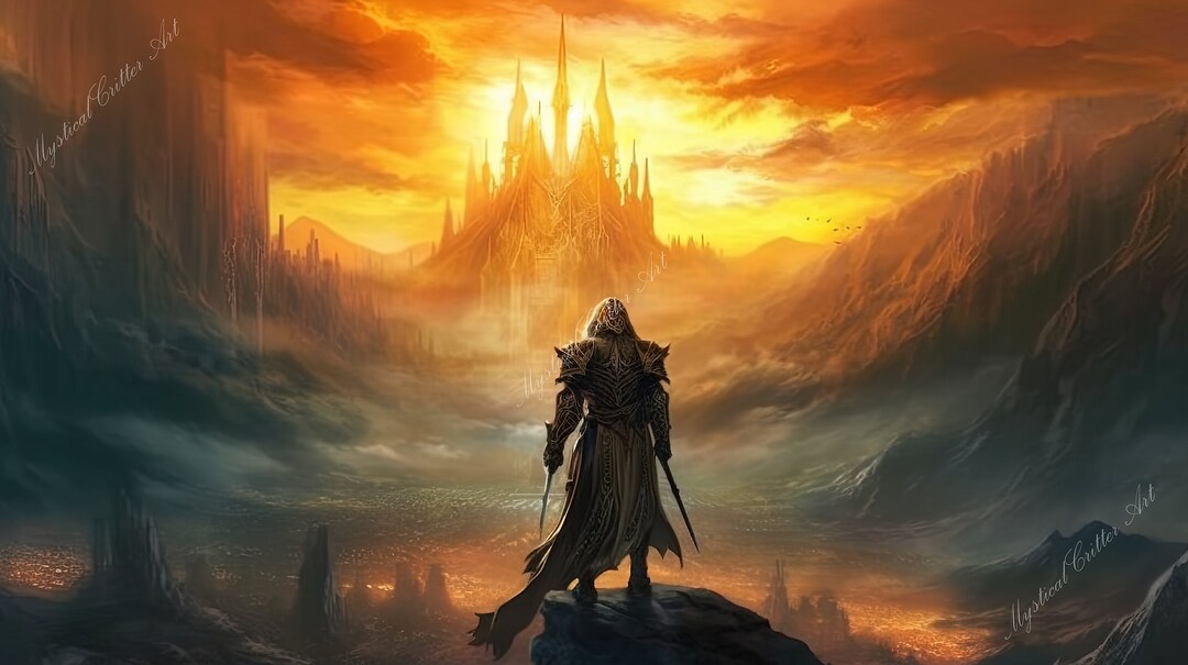 5 World of Warcraft Landscape Inspired Digital Images, Desktop ...