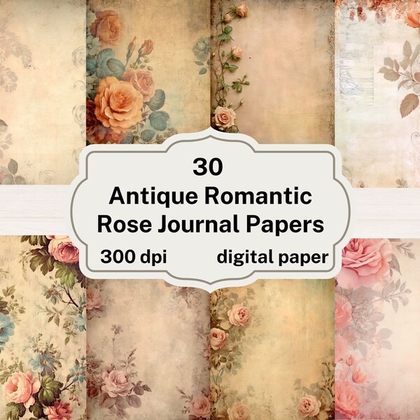 Romantic Paper - Etsy