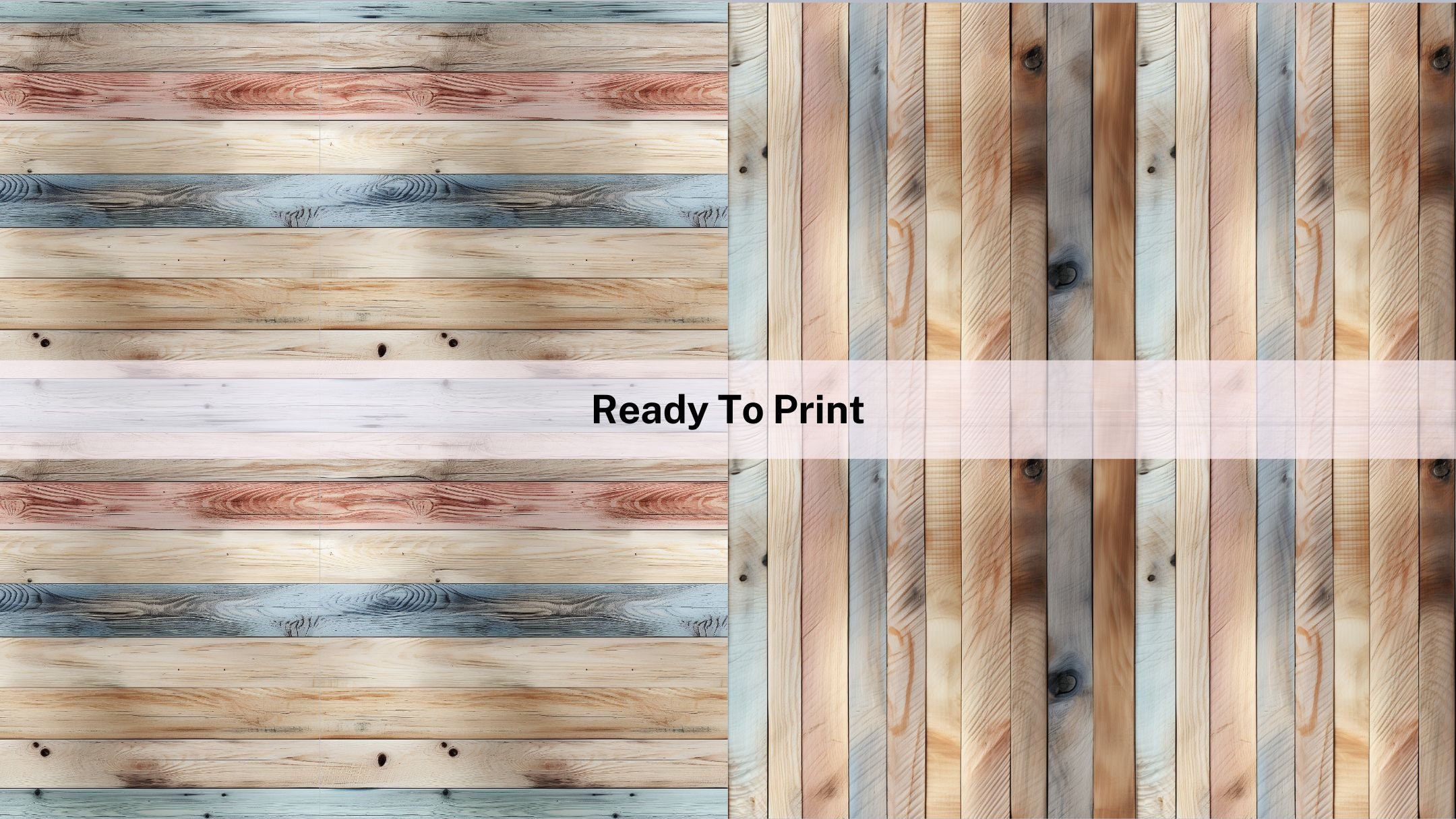 Seamless Colored Wood Texture Digital Paper Rustic Wood Plank - Etsy