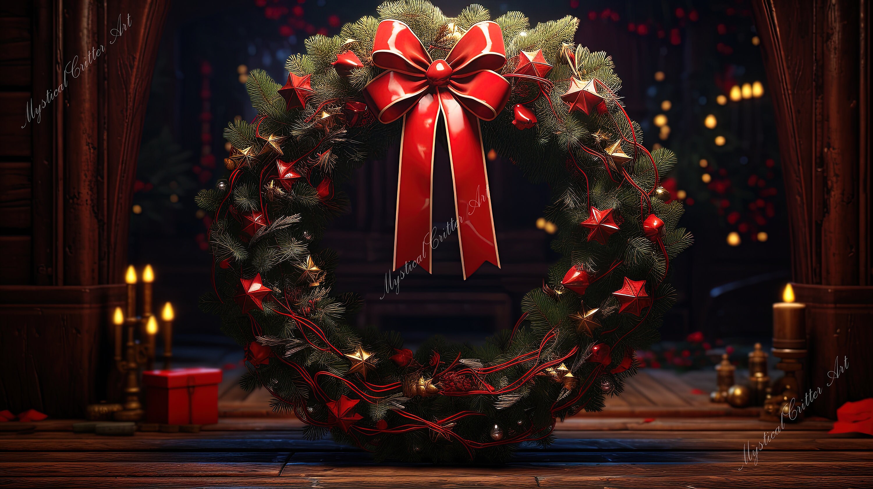 Deck Your Screens With Christmas Desktop Wallpapers Vol. 3 - Etsy