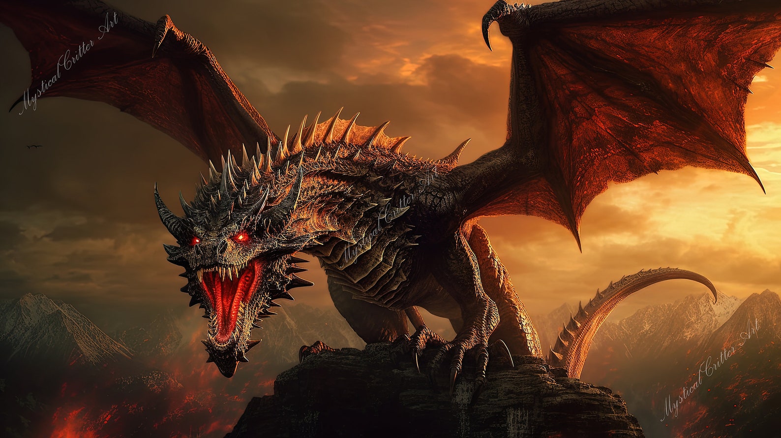 5 Dragon Desktop Backgrounds, Computer Wallpaper, Desktop Wallpaper ...