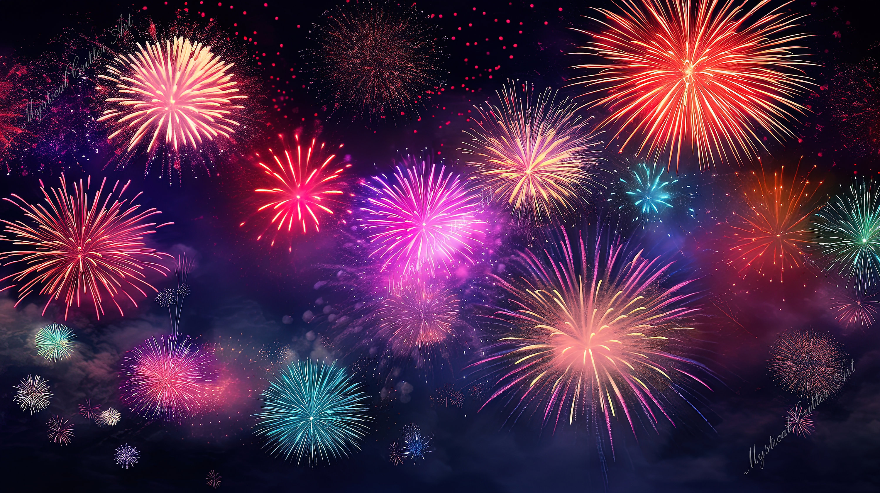 Firework Desktop Wallpapers, Firework Computer Backgrounds for Instant ...