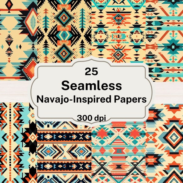 Navajo Pattern - Etsy