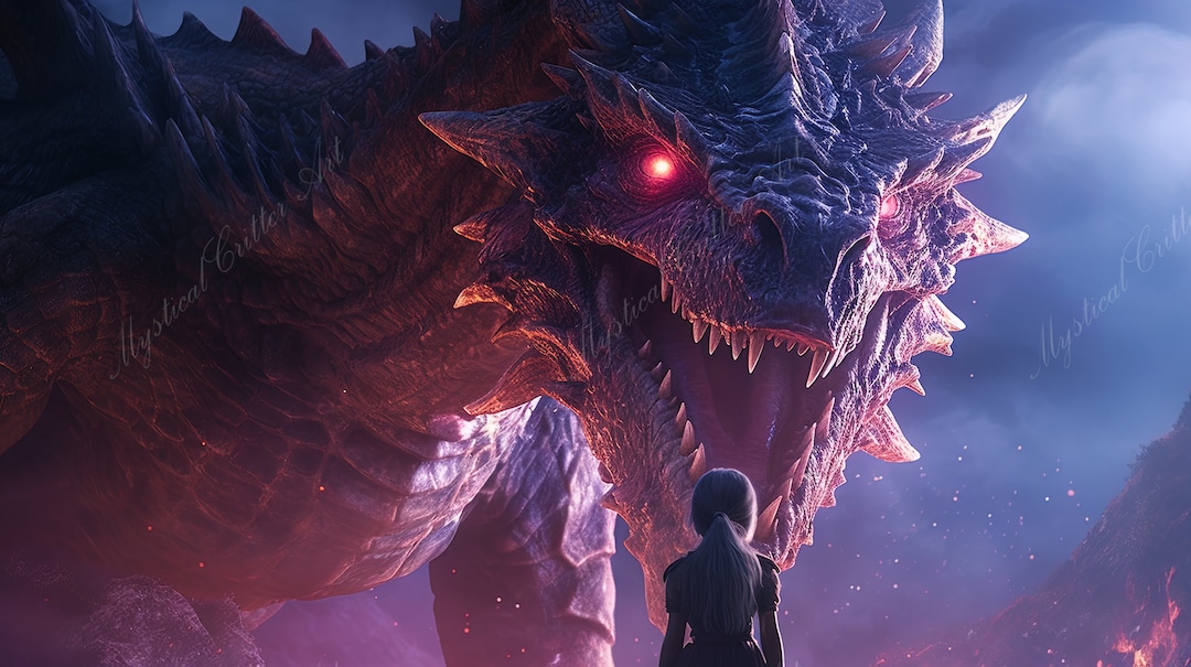 5 Face Your Dragons Desktop Backgrounds, Downloadable Fantasy Dragon ...