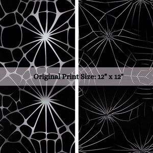 Spider Web Digital Paper Seamless Spider Web Pattern - Etsy