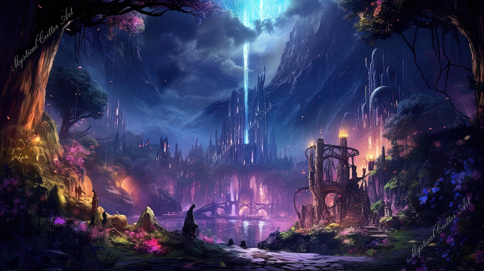 5 World of Warcraft Inspired Digital Desktop Backgrounds, Fantasy ...