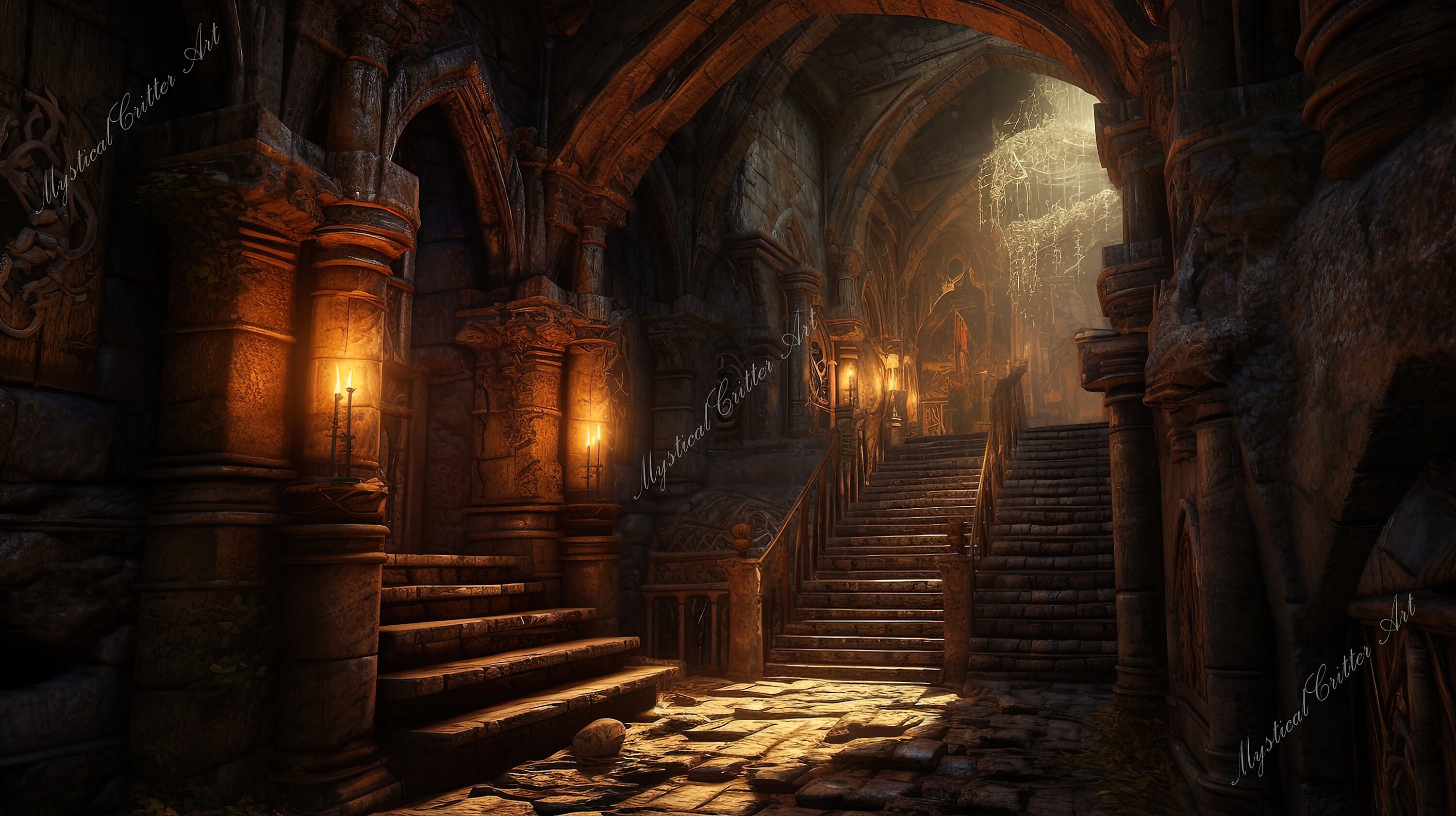 Dungeon Digital Wallpaper Images Desktop Backgrounds Computer - Etsy