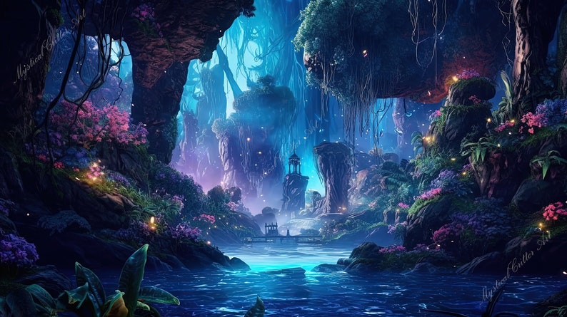Magical Backgrounds Vol. 2, Downloadable Fantasy Desktop Wallpaper - Etsy