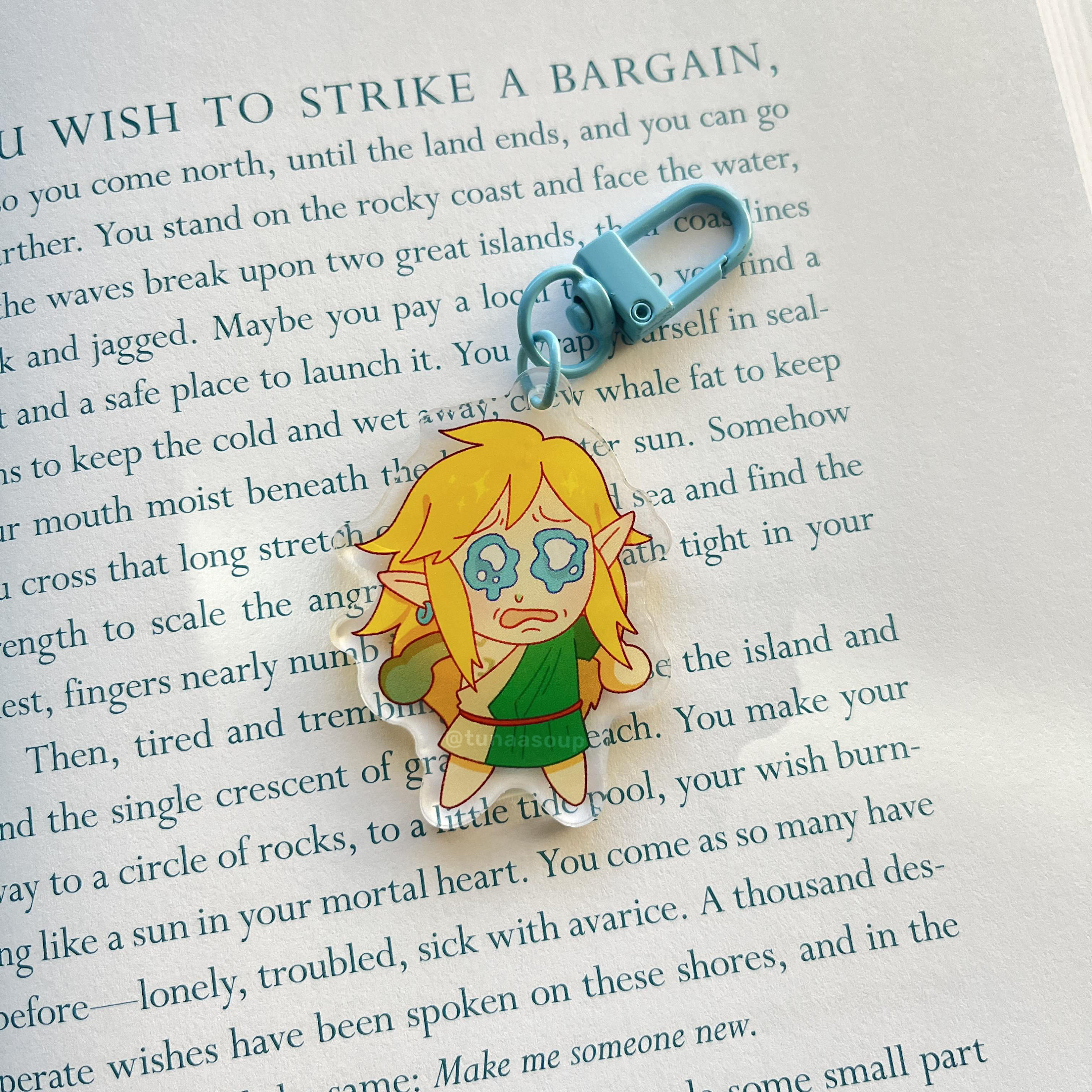 Crying Link Tears of the Kingdom Charm - Etsy