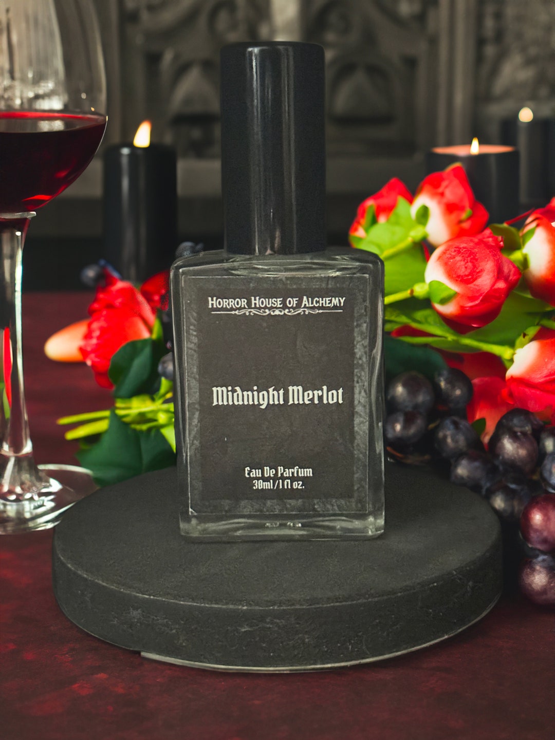 Midnight Merlot - Eau De Parfum - Gothic Perfume - Etsy