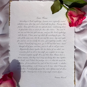 Twin Flame | Love Poem | A4 Poetry Print | Anniversary Gift - Etsy