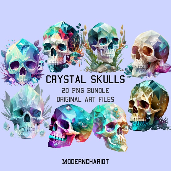 Crystal Skulls - Etsy
