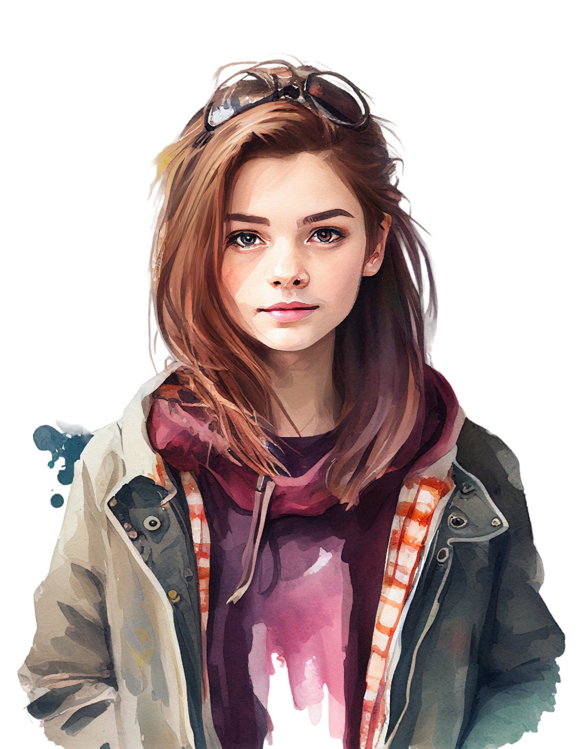 Teen Girls Clip Art Set 2, 20 High Quality Pngs, Transparent Background ...