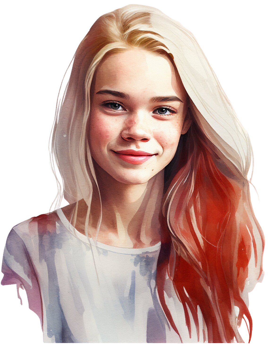 Teen Girls Clip Art Set 2, 20 High Quality Pngs, Transparent Background ...