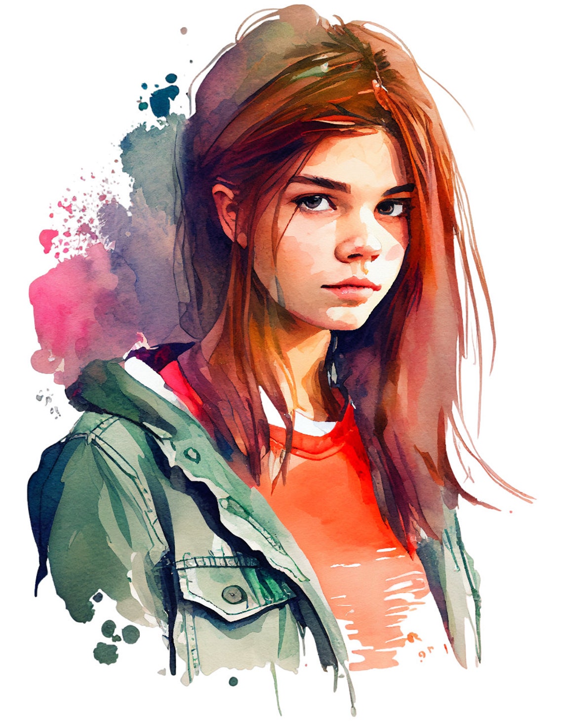 Teen Girls Clip Art Set 2, 20 High Quality Pngs, Transparent Background ...