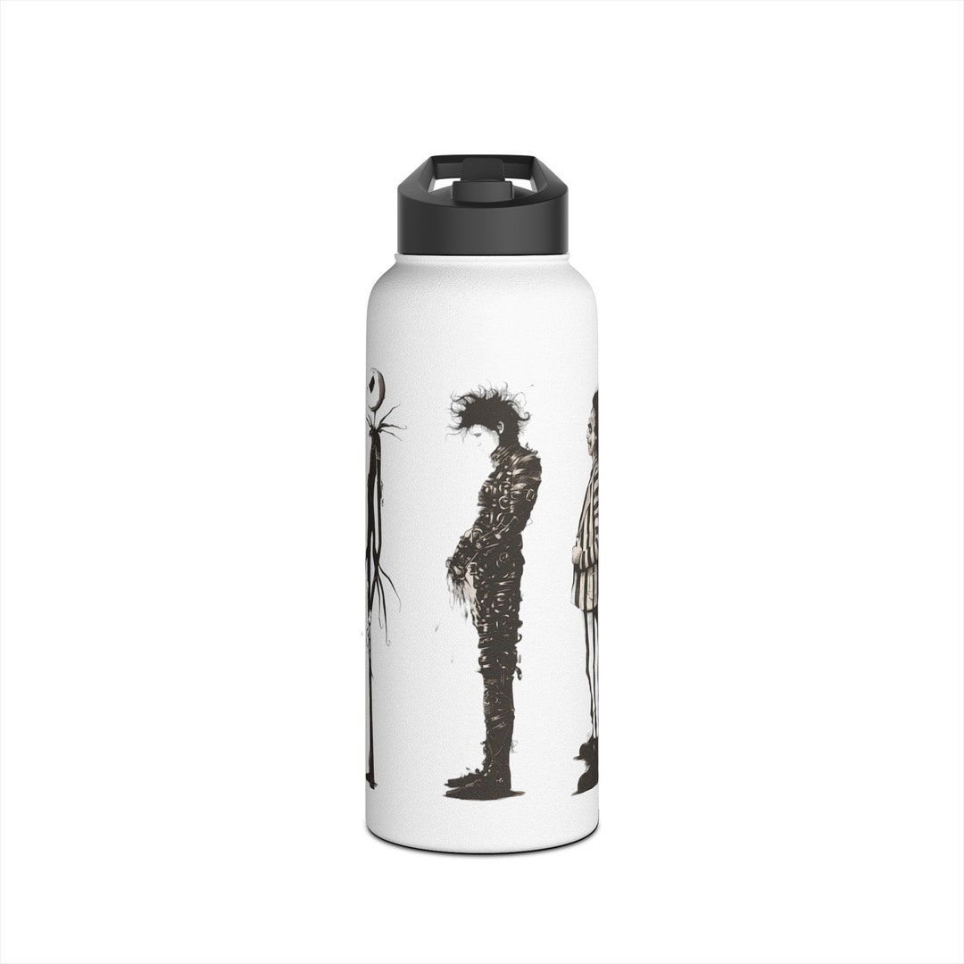 Tim Burton Stainless Steel Water Bottle, Standard Lid - Etsy