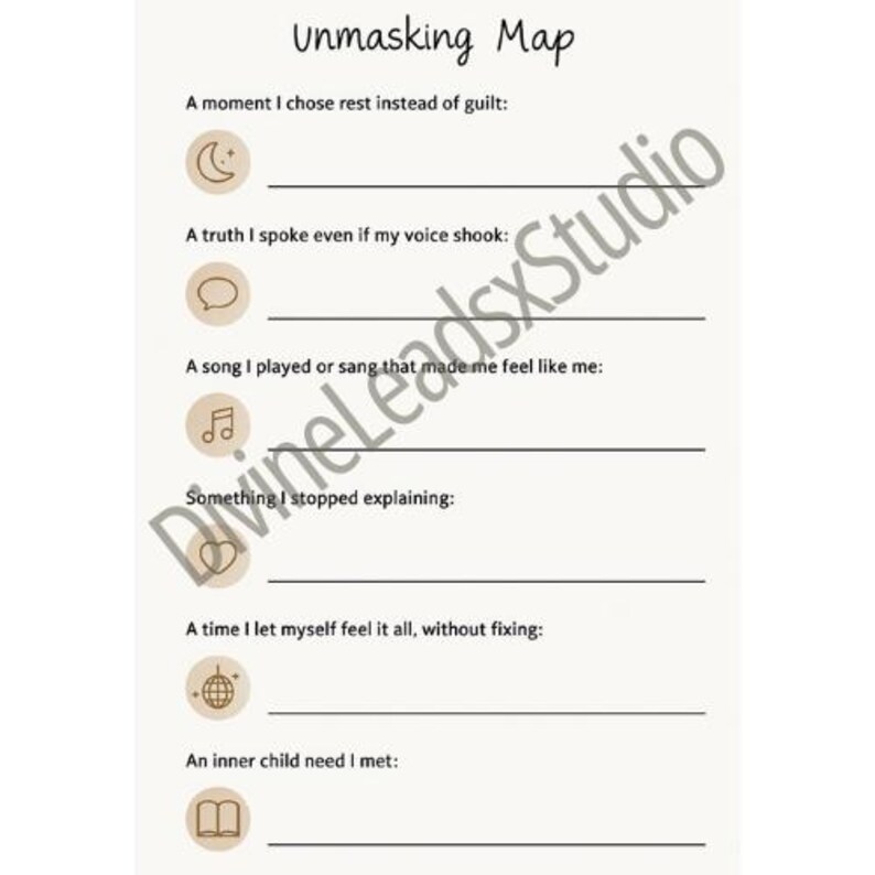Neurodivergent Unmasking Worksheets for Autism, ADHD, Audhd | Printable ...