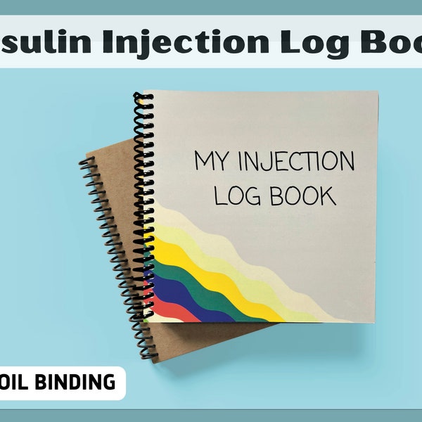 Diabetes Log Book - Etsy