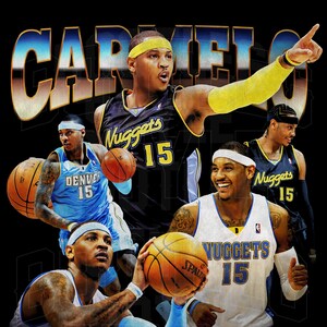 Carmelo Anthony Shirt for Men Women Vintage Basketball Shirt Bootleg T ...