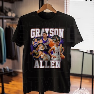 Grayson Allen Shirt for Phoenix Basketball Fan Vintage Bootleg Style ...