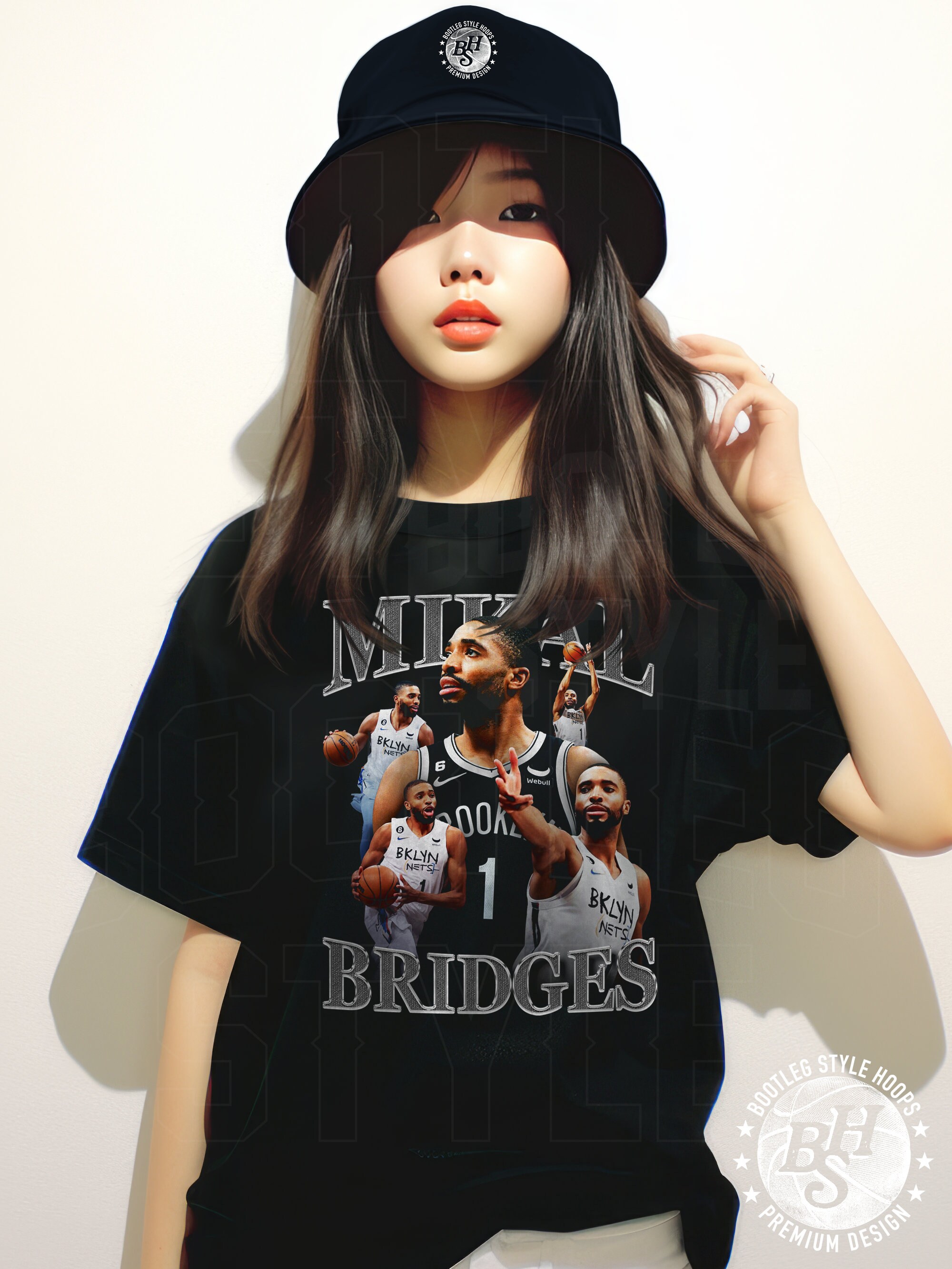 Mikal Bridges Shirt for Men Women Vintage Basketball Shirt - Etsy