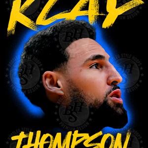 Klay Thompson Big Head Shirt for Men Women Gift for Basketball Fan ...