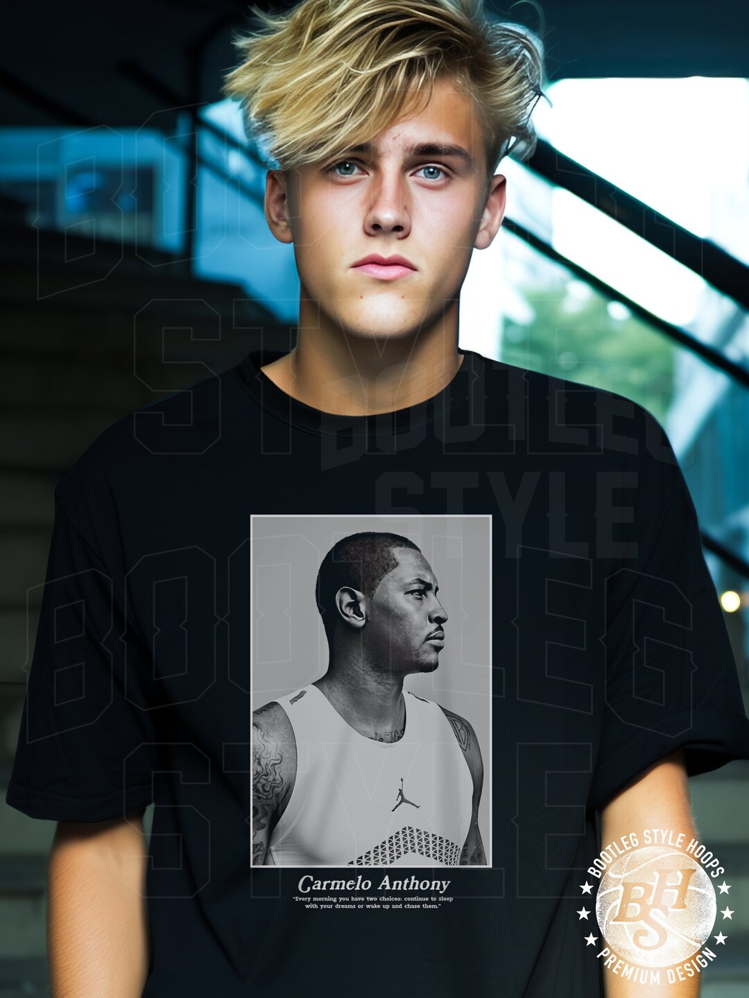 Carmelo Anthony Camisa Melo Camiseta de baloncesto para hombres mujeres ...