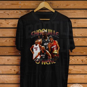 Shaquille O'neal 90s Bootleg Shirt Shaquille O'neal Vintage Basketball ...