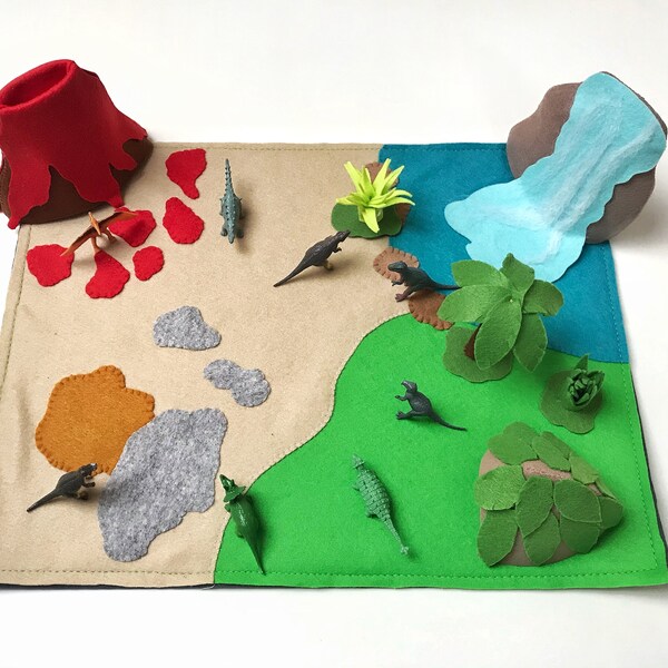 Felt Play Mat - Etsy