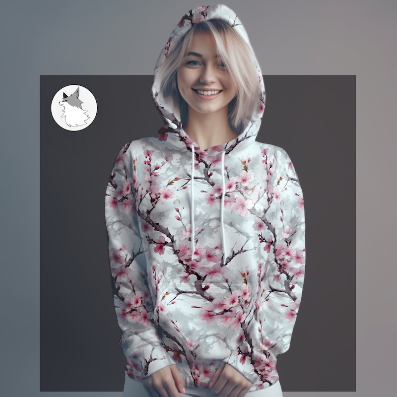 Flower Hoodie - Etsy