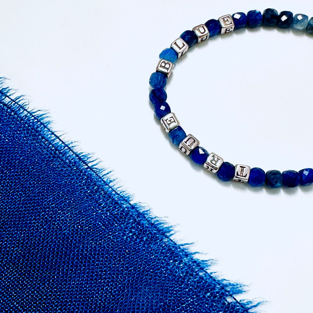 True Blue Best Friend Friendship Bracelet, Bridal Party Jewelry Gift ...