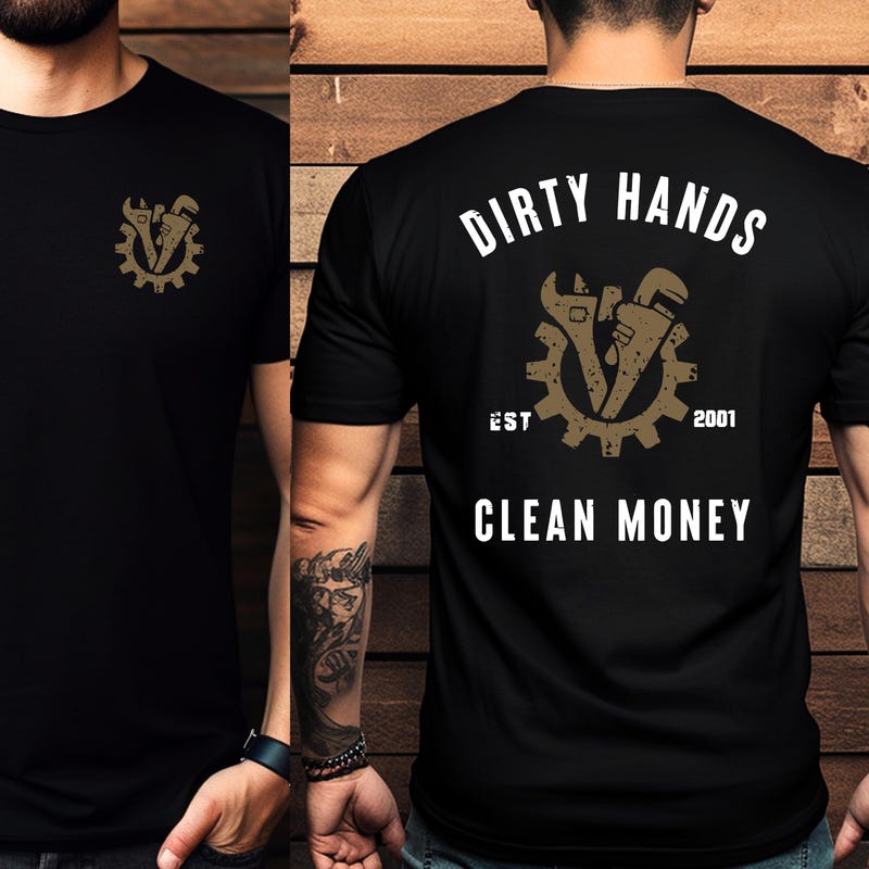 Dirty Hands Clean Money Clothing - Etsy