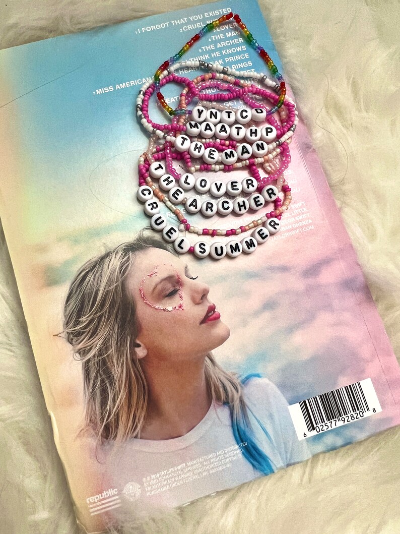Lover Eras Tour Friendship Bracelet Pack - Etsy