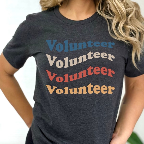 Volunteer Tshirt - Etsy