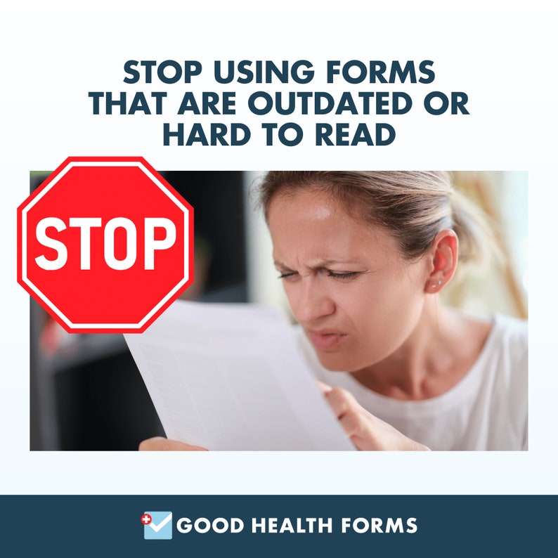 THREE PAGE Custom Form for Healthcare Medical Practice New Patient ...