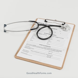 Medical Records Request Form Template, Healthcare Office (digital ...