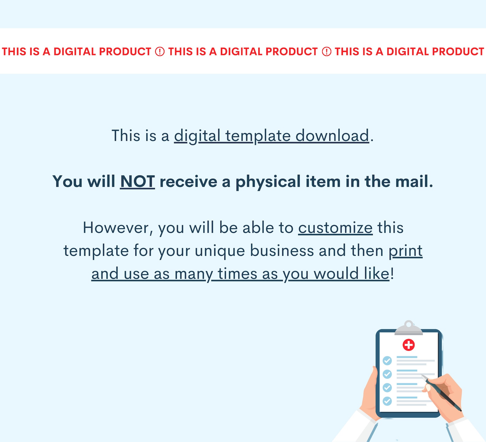 Medical Fax Cover Sheet for Health Care Office Printable Digital ...