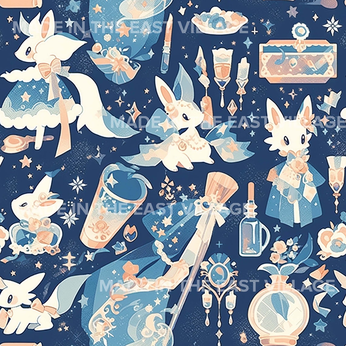 Anime Digital Seamless Patterns: Unique Designs for - Etsy