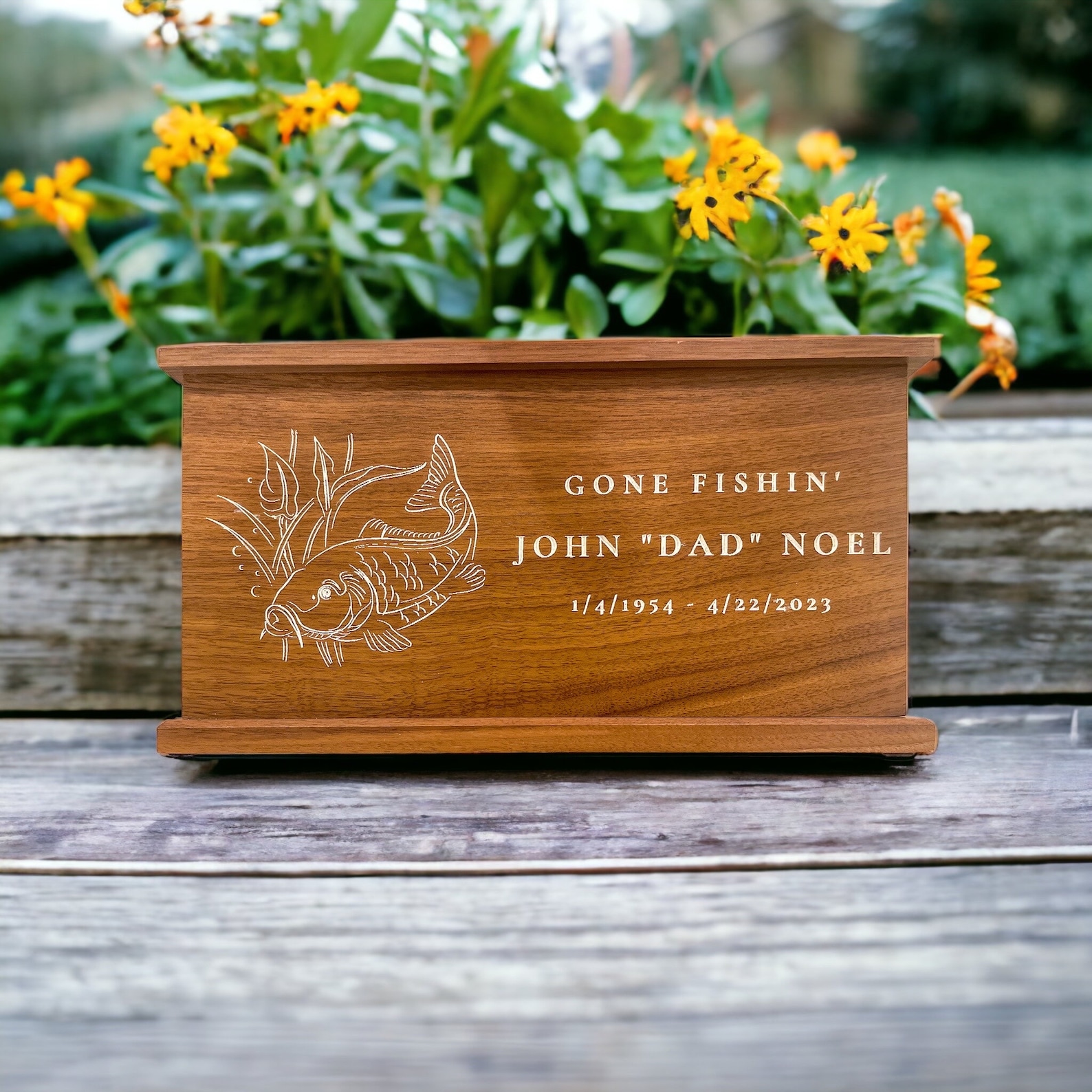 Personalized Wood Urn Custom Wood Urn Adult Cremation Urn Custom Pet ...